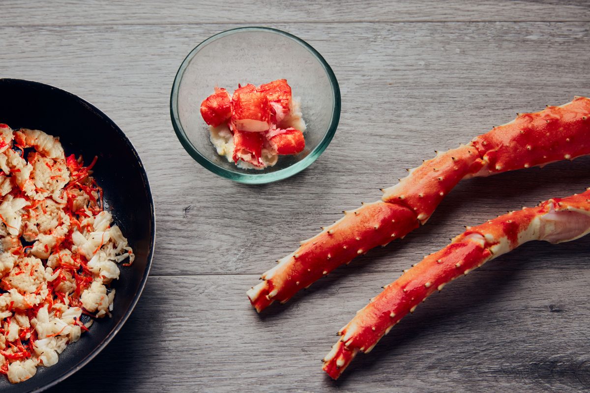 Recipe: Stuffed King Crab Meat in Shell by Chef Wong Meng Kang