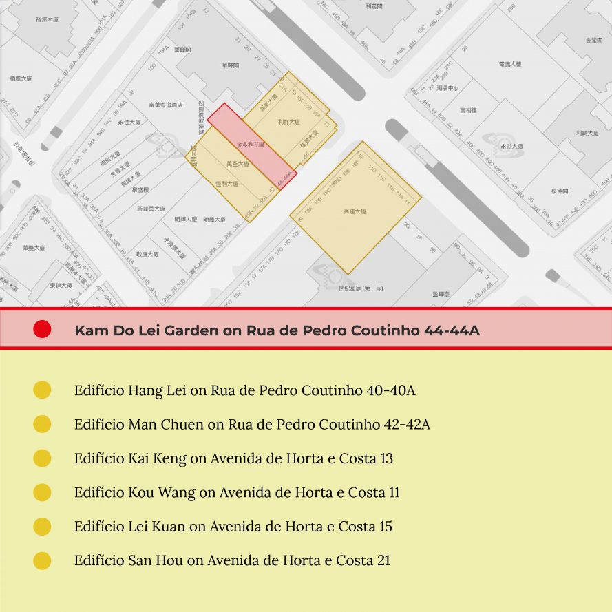New Red and Yellow Code Zones in follow-up to discovery of 72nd case