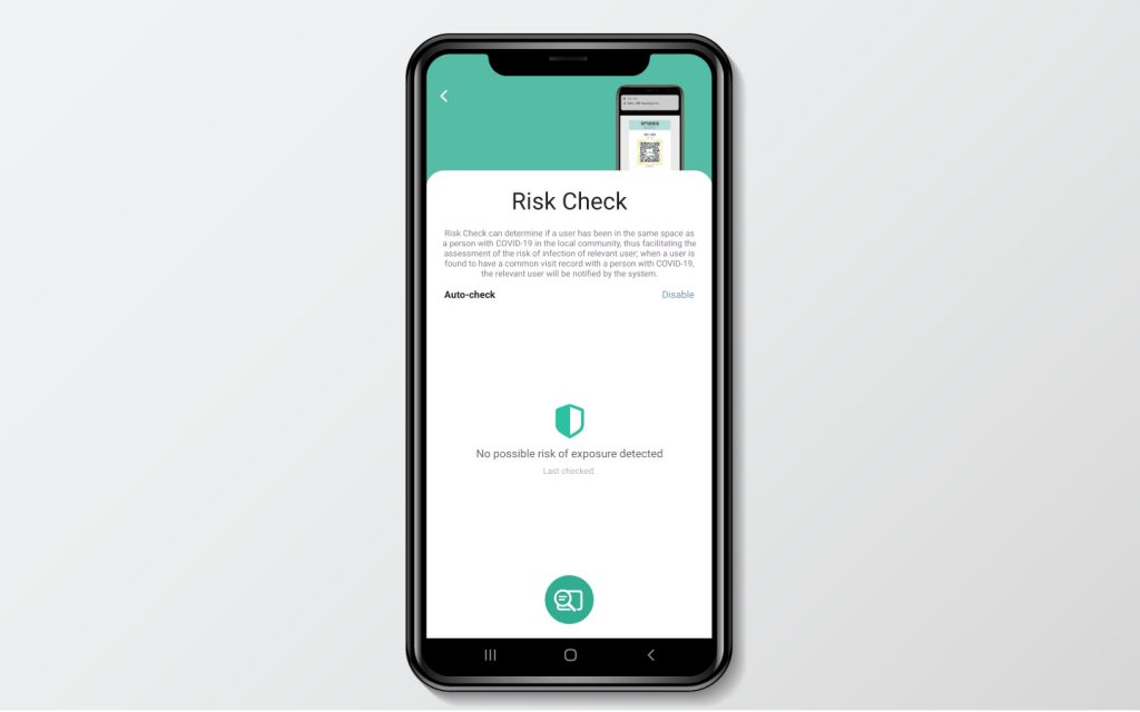 Mobile app users can scan contact-tracing-function QR codes by month’s end