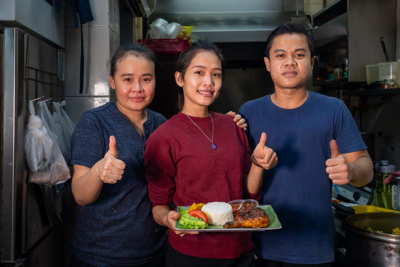 Indah Handayani Sunardi, head chef at Loly Indonesian Restaurant