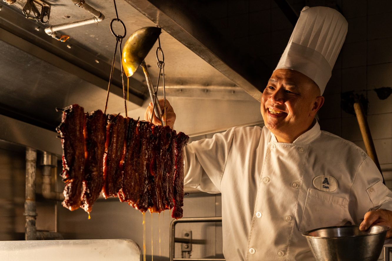 Traditional Chinese cuisine and seafood shaped Kam Lai Heen’s head chef