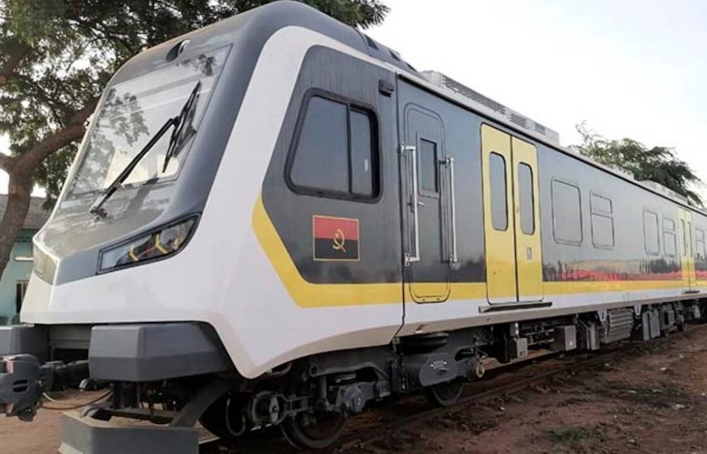 China CRRC Corporation delivers three new trains to Angola