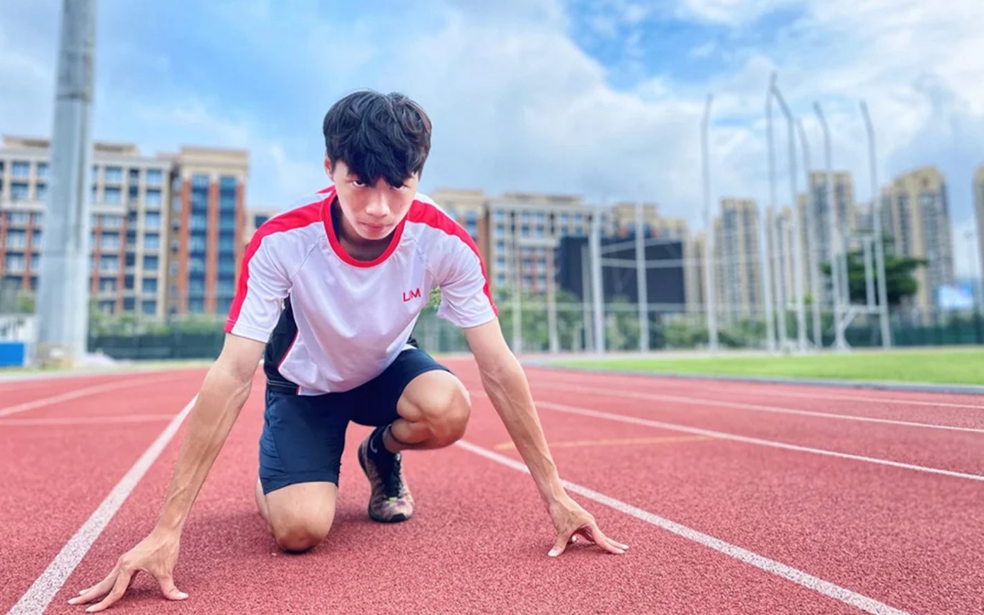 Lawrence Chan smashes local 100-metre men’s record