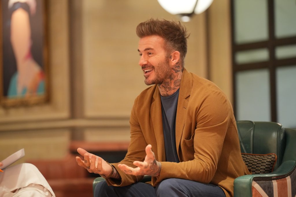 David Beckham talks food, football and his new suites in Macao
