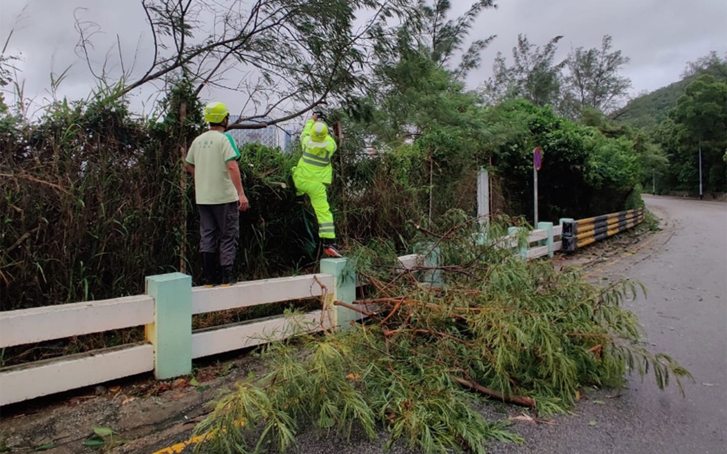 Macao makes it through the year’s first major typhoon