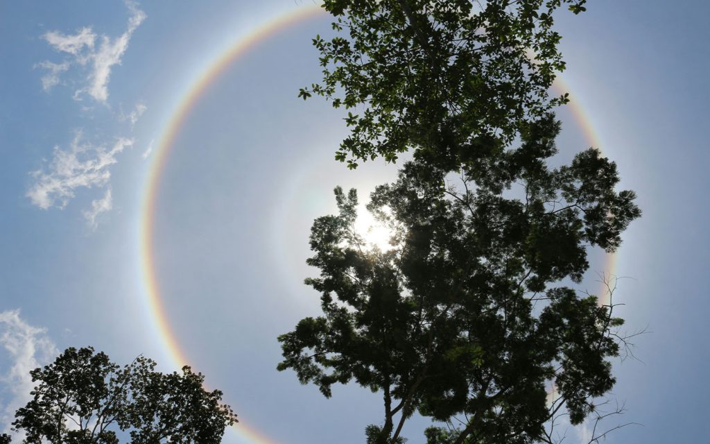 Did you see yesterday’s solar halo over Macao?