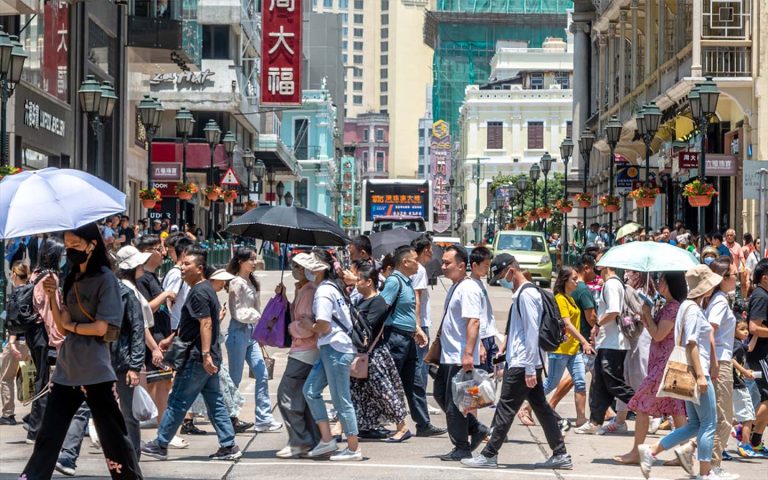 Macao’s population is edging closer to a 700,000 milestone