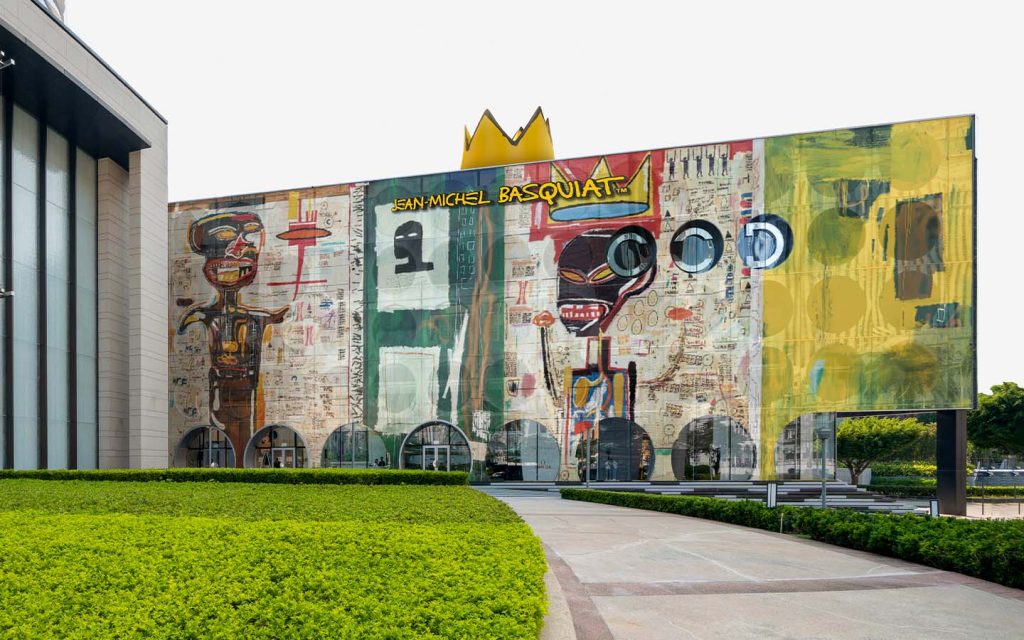 An exhibition about the life of Jean-Michel Basquiat unveiled