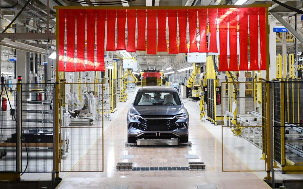 BYD has rolled out its first Brazilian-made electric vehicle