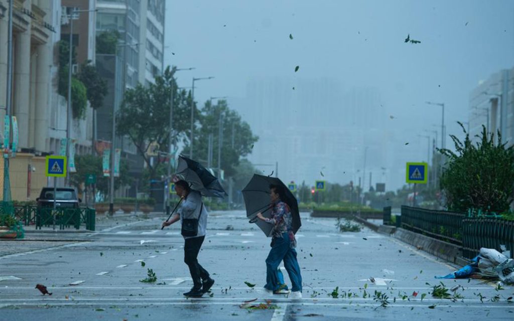 With Wipha, Macao records the earliest no. 10 typhoon signal in a year since records began