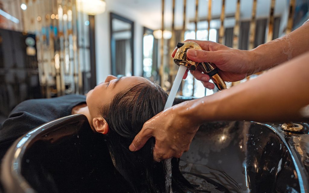 It’s rare, but getting your hair washed at a salon could trigger a ...