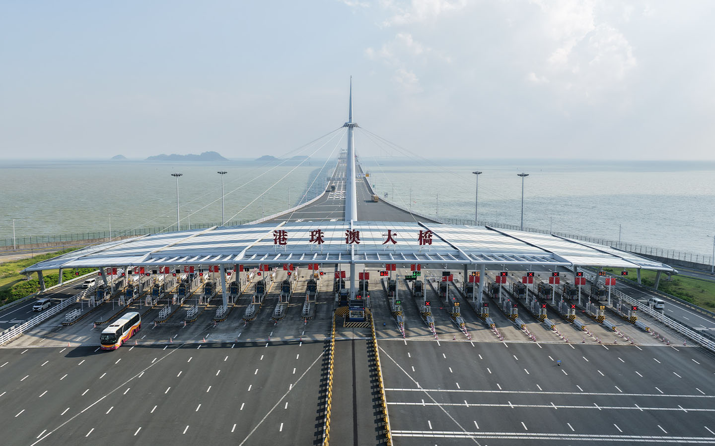 The Hong Kong-Zhuhai-Macao Bridge records 93 million trips in seven years