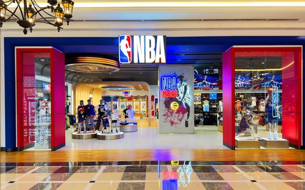Macao’s first NBA flagship store has opened its doors