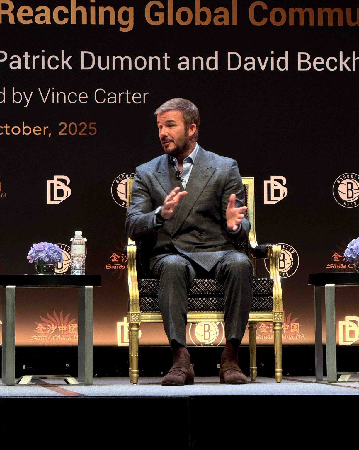 Fireside chat with David Beckham, Joe Tsai and Patrick Dumont: How ...