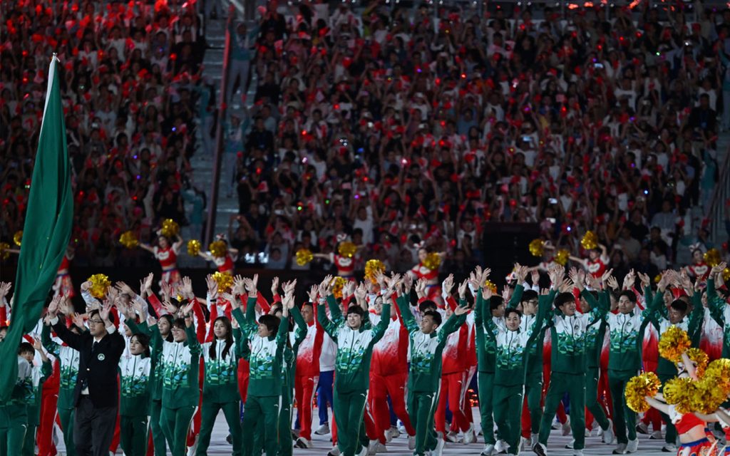 China’s first multi-jurisdiction National Games is now officially underway